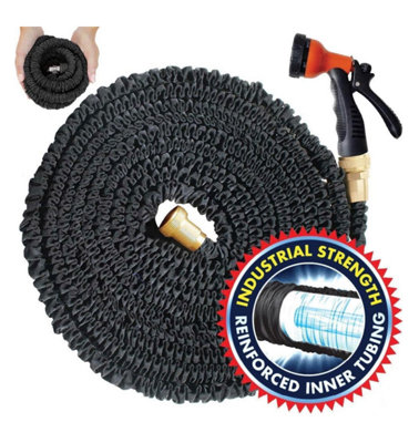 100 Ft Expandable Flexible Hosepipe Garden Hose Pipe Magic Snake with ...