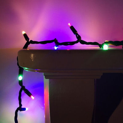 100 LED 8m Premier Christmas Connectable Outdoor Static Lights in ...