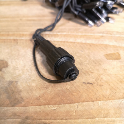 100 LED 8m Premier Christmas Connectable Outdoor Static Lights in ...