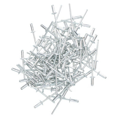 100 Metric Aluminium Blind Pop Pot Rivets Set Fastener Fastening 4mm x 10mm