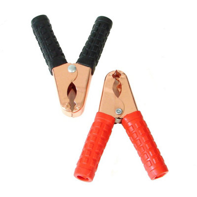 100 mm/4"Crocodile Clips Croc Clamps Electrical Cable Terminal Car ...