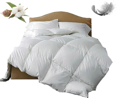 100% Natural Duck Feather Duvet - Single Bed size - Duck Feather and ...