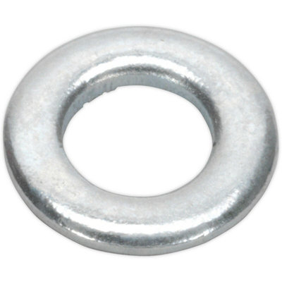 100 PACK Form A Flat Zinc Washer - M5 x 10mm - DIN 125 - Metric - Metal ...