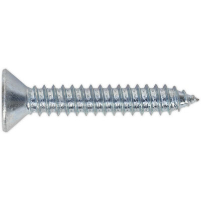 100 Pack of 6.3 x 38mm Pozi Head Self Tapping Countersunk Screws for ...