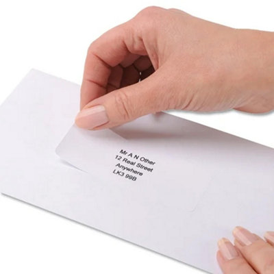 100 Sheets 21 Per Sheet A4 Address Labels Easy Peel For Printers ...