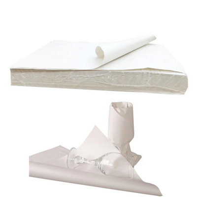 100 Sheets of Large 20x30" (508x762mm) White Sheets Of Newspaper ...