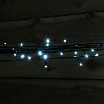100 White Connectable LED String Seasonal Lights