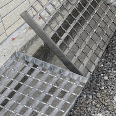 100 x 60cm Galvanized Steel Rectangular Drain Cover Grate