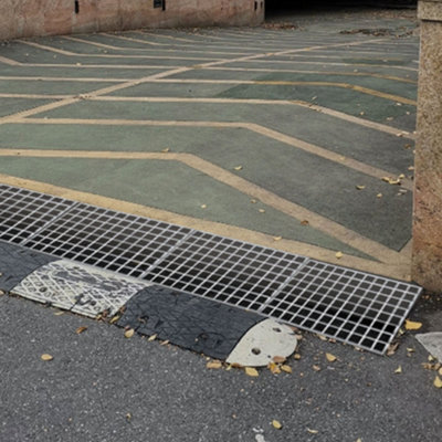 Shop 100 x 90cm Heavy Duty Galvanized Steel Rectangular Drain Cover Grate