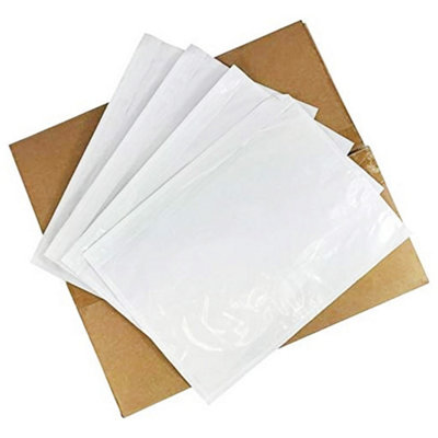 100 x A5 Plain (162 x 225mm) Document Enclosed Wallets