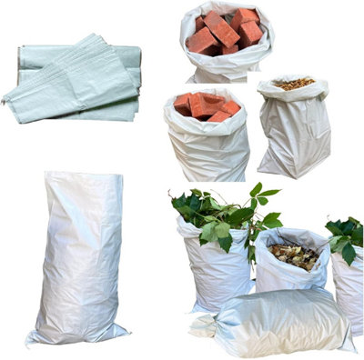 100 x Bags , Heavy duty Rubble bag Rubble Sacks , Size 100cm x 60cm