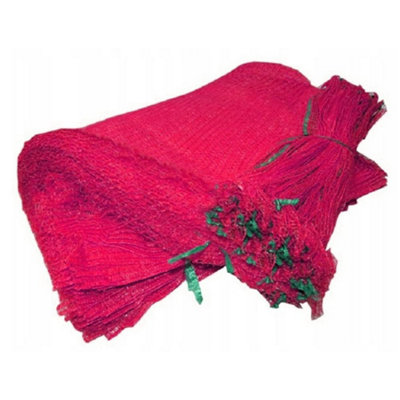 100 x Net Sacks 42 x 60 cm / 16.5 x 23.5" Max Load 15 Kg Non-Stretch ...