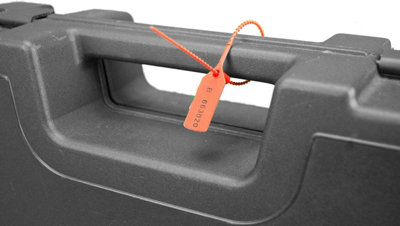 100 x Red Numbered Pull-Tight Security Tags Anti-Tamper Seals for ...