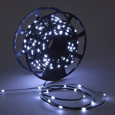 1000 IW LED Copper Wire PVC Sleeved Lights On Reel
