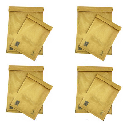 1000 X K/7 (350 X 470MM) MAIL LITE GOLD PADDED BUBBLE LINED POSTAGE ...