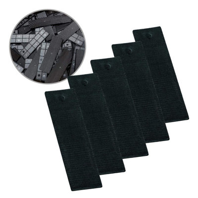 1000 x Plastic Window & Glazing Packers 2mm Black, Flooring & Framing ...