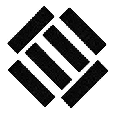 1000 x Plastic Window & Glazing Packers 2mm Black, Flooring & Framing ...