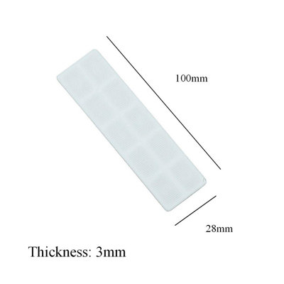 1000 x Plastic Window & Glazing Packers 3mm White, Flooring & Framing ...