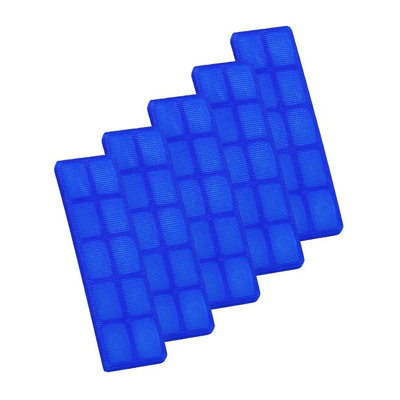 1000 x Plastic Window & Glazing Packers 5mm Blue, Flooring & Framing ...