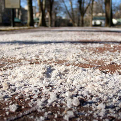 1000KG PREMIUM QUALITY WHITE ROCK SALT DEICING FOR SNOW AND ICE FROST MELT