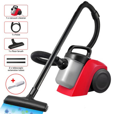 1000W Compact Lightweight Powerful Cyclonic Vac Bagless Cylinder Vacuum ...