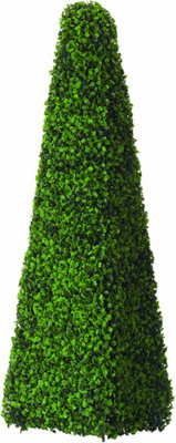 100cm Leaf Effect Topiary Obelisk | DIY at B&Q