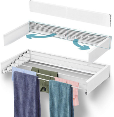 100cm Versatile Laundry Drying Rack Indoor and Outdoor Use ...