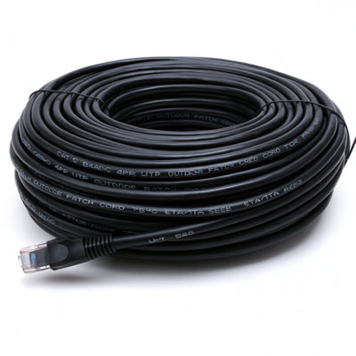 100m CAT6 Outdoor Ethernet Cable - 250MHz, External Waterproof CAT 6 ...