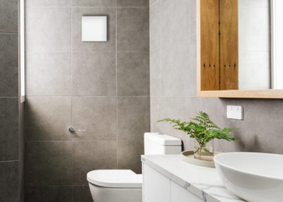 100mm - 4 inch dia Standard Quiet Powerful Bathroom Extractor fan ...