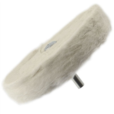 100mm 4" Soft Polishing Buffing Mop Cleaning Wheel Bench Grinder