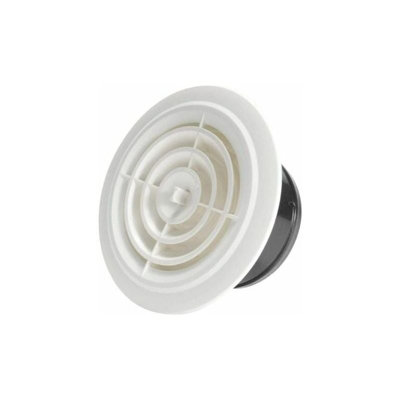 100mm Adjustable Ventilation Grille Round Air Vent with Adjustable ...