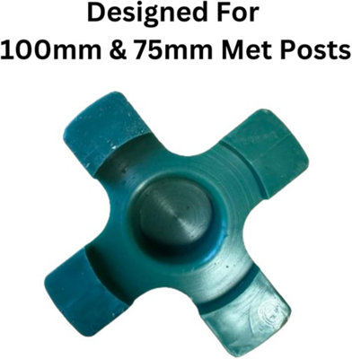 100mm Driving Tool for Met Post & Fence Post Spikes - Updated Version