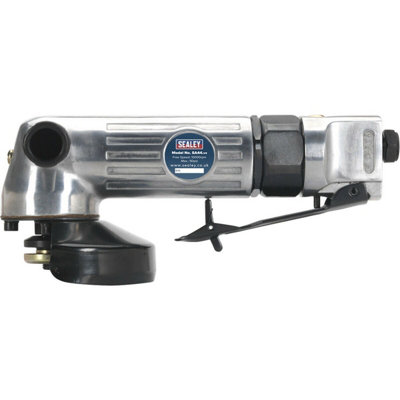 100mm Heavy Duty Aluminium Air Angle Grinder - 10000 RPM Workshop Tool