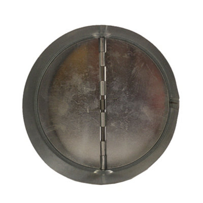 100mm Metal In-Line Backdraught Ducting Shutter/Damper ERK100 | DIY at B&Q