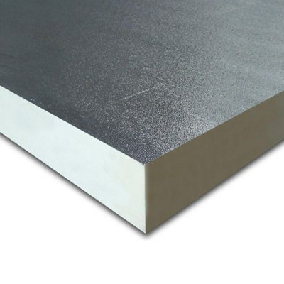 100mm PIR Insulation Board 2400mm x 1200mm (6/pack)