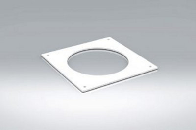 100mm Rigid Round Ducting Wall Plate