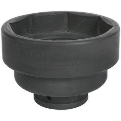 100mm SCANIA Rear Hub Nut Socket - Heavy Duty 8 Point Impact Bit for 3/ ...