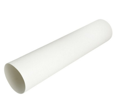 100mm Through Wall Vent Ventilation Kit Grille Pipe PVC Hooded Cover ...