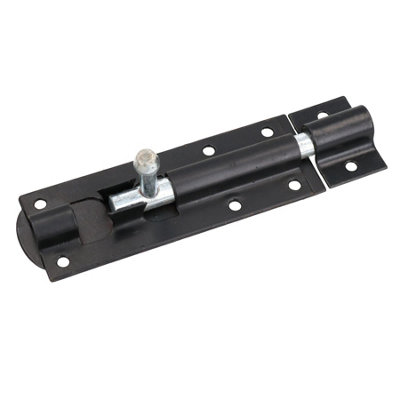 100mm Tower Bolt Latch Sliding Lock Gate Shed Door Fixings