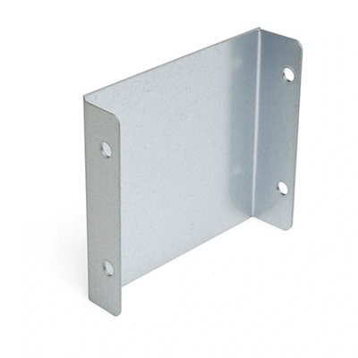 100mmx100mm Stop End Steel Trunking Pre-Galvanised