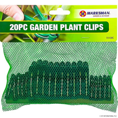 100PC GARDEN PLANT CLIPS SEEDLINGS PLANTS SUPPORT TOOLS SMALL LARGE ...