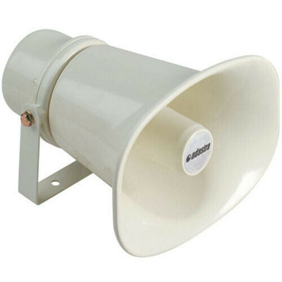 100V 15W Rectangular Outdoor Horn Megaphone Speaker IP56 Wall Corner ...