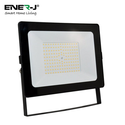 100W ENERJ Slim LED Floodlight IP65 rated 10000 Lumens, 6000K
