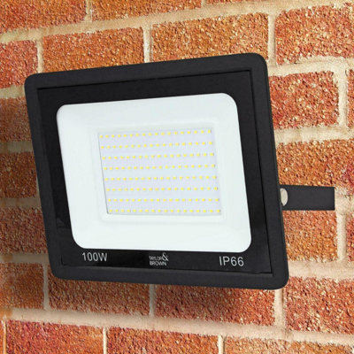 100W LED Security Light - Ip66 Floodlight - Energy-efficient And Wide ...