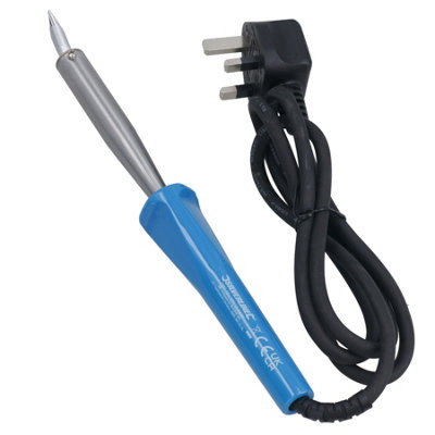 Buy 100W Soldering Iron 230v Electric Solder with Bent Tip SIL70 at B&Q