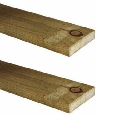 100x22 - 4x1 Treated Tanalised Timber Batten Lengths - 1 Meter x 2 ...