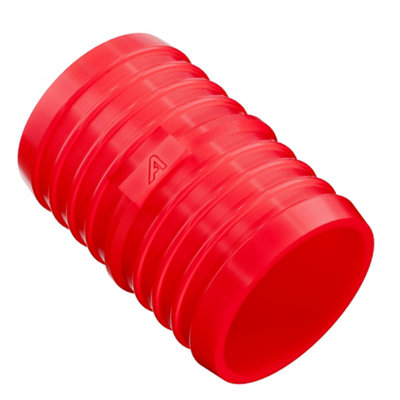 102mm Plastic Hose Connector Red Barbed Hose Connector for Garden Hoses ...