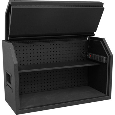 1030 x 450 x 630mm Hutch Tool Chest / Box & Tool Charging Mains Power ...