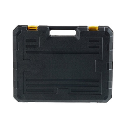 108-Piece Household Tool Kit Carbon Steel Tool Set, Yellow&Black