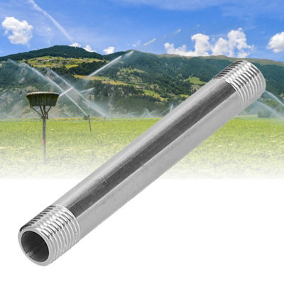 10cmStainless Steel G1/4Male Threaded Pipe Fitting for Plumbing Connections